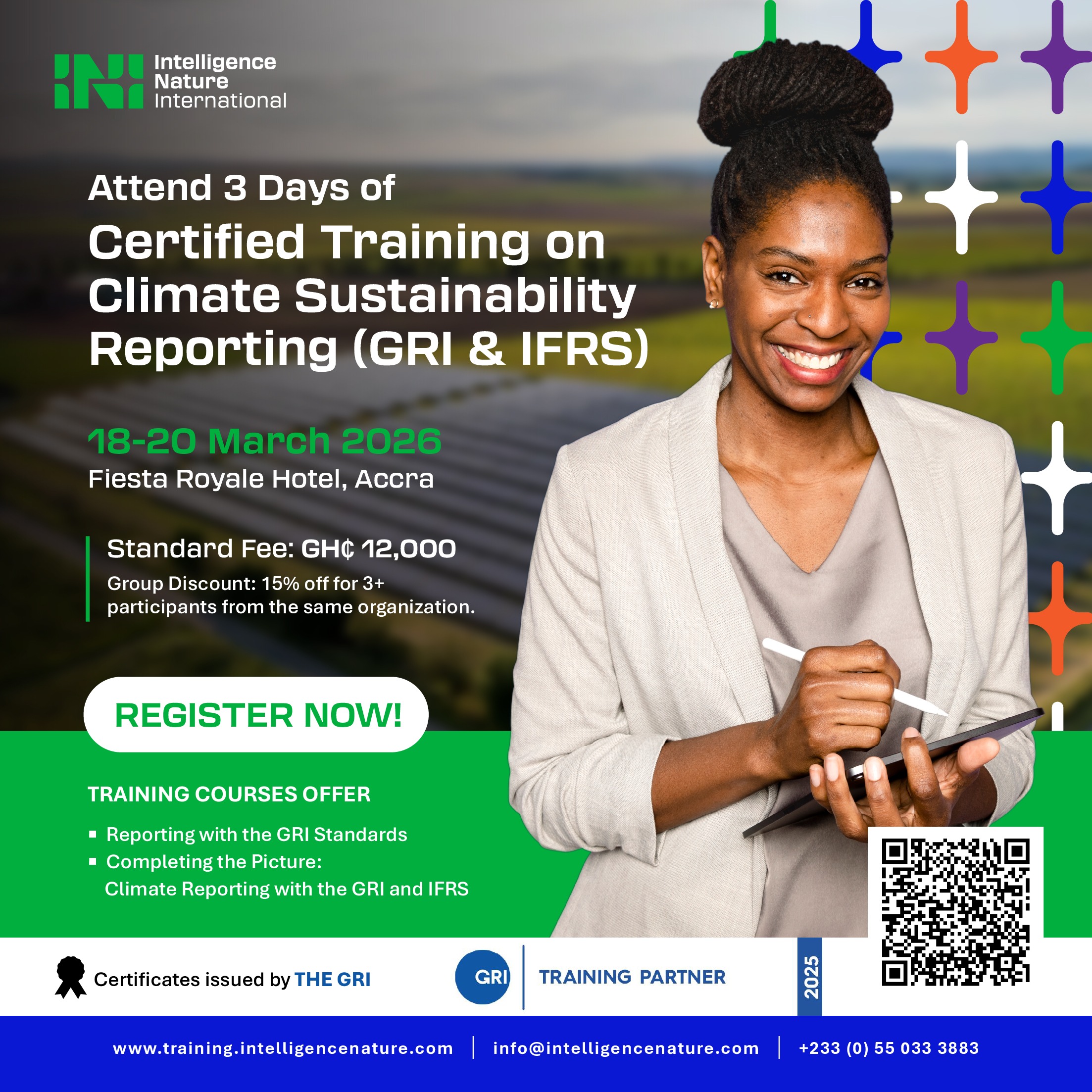 INI 3-Day GRI-Certified ESG Training Workshop - INI Sustainability Academy